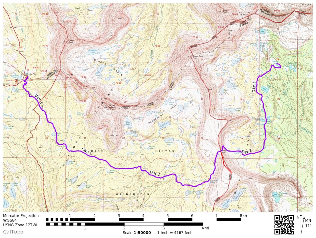 The High Uinta Wilderness - Backcountry Sights