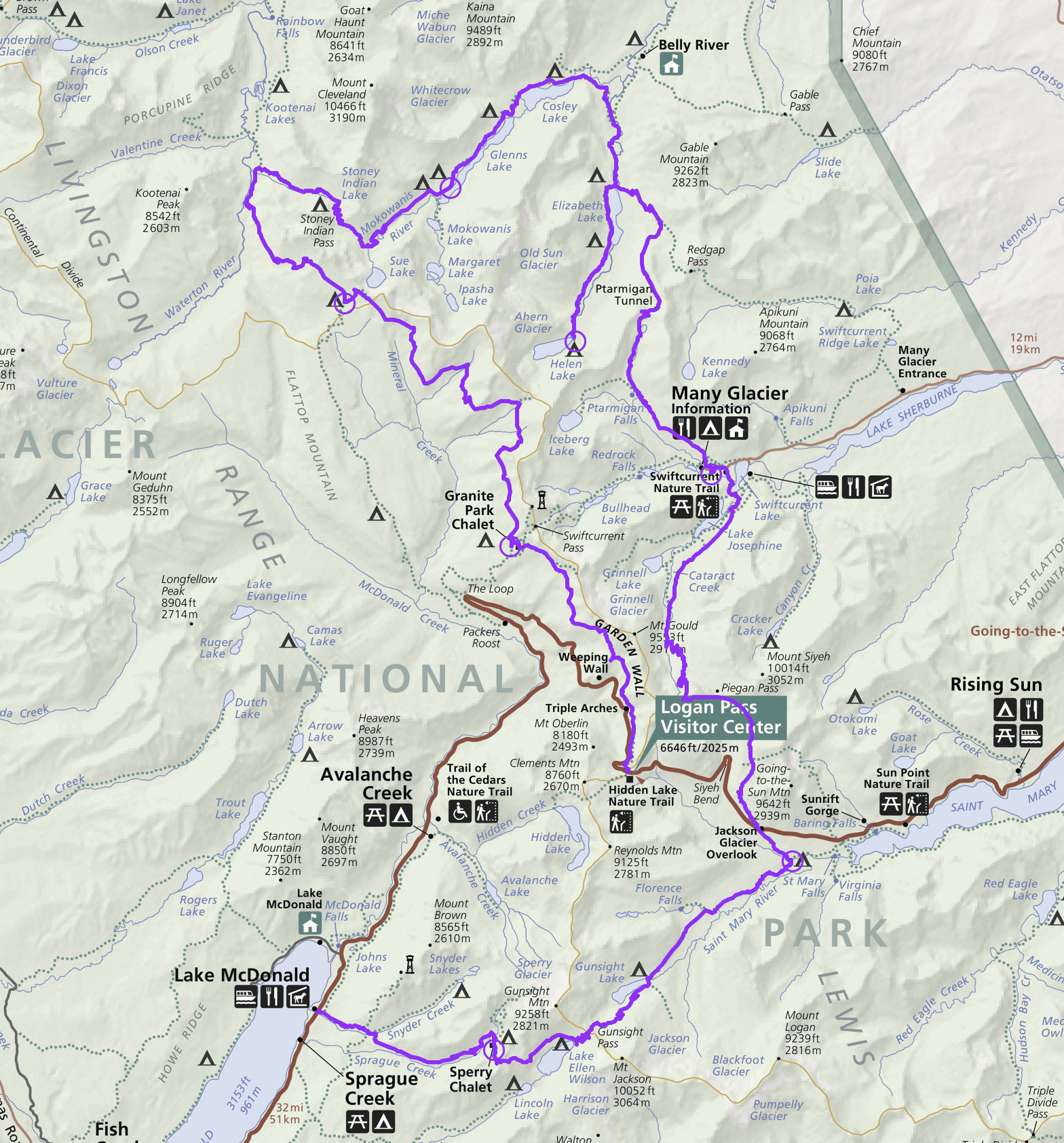 Glacier National Park Backpacking: Part 1 - Backcountry Sights