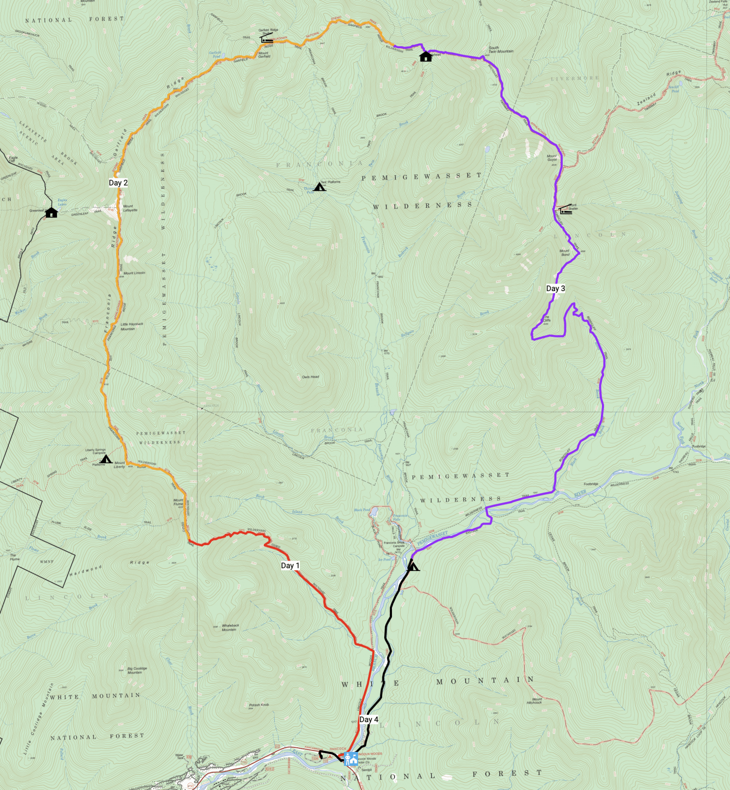 The Pemi loop - Backcountry Sights