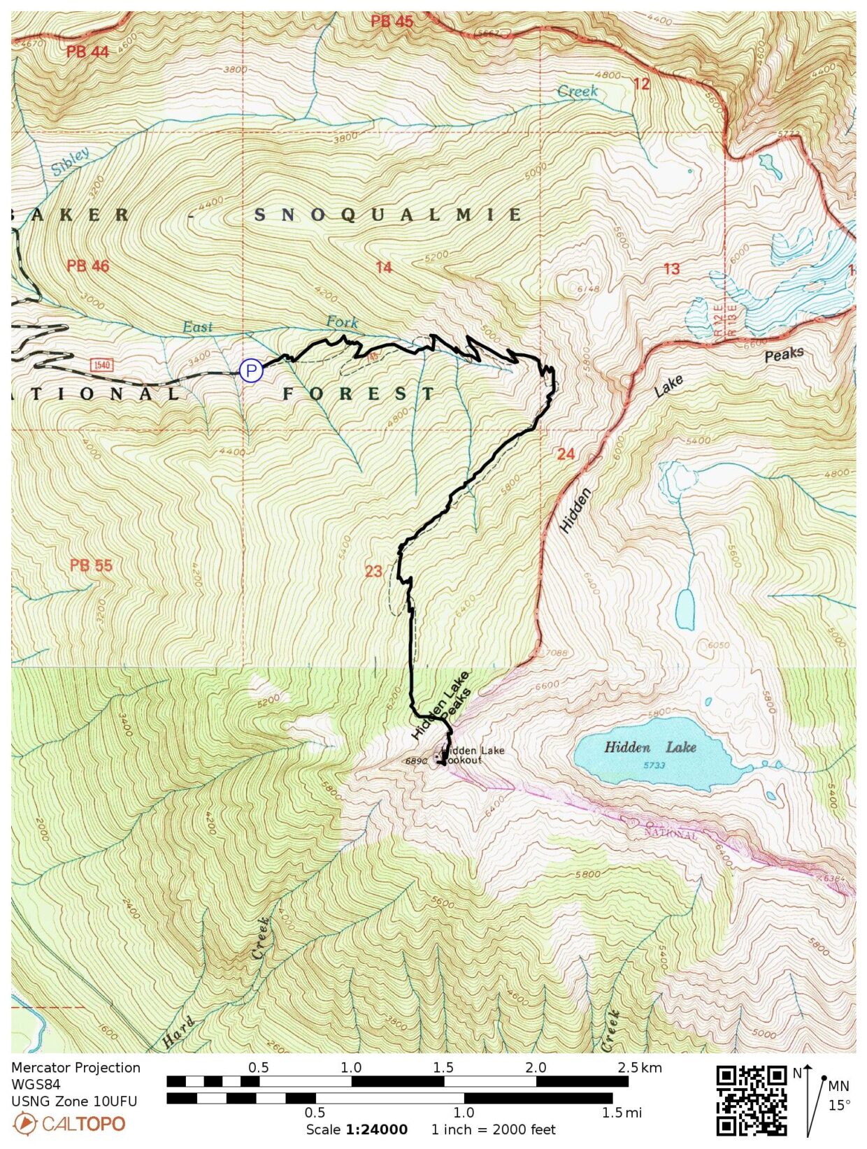 Hidden Lake Lookout Hike - Backcountry Sights