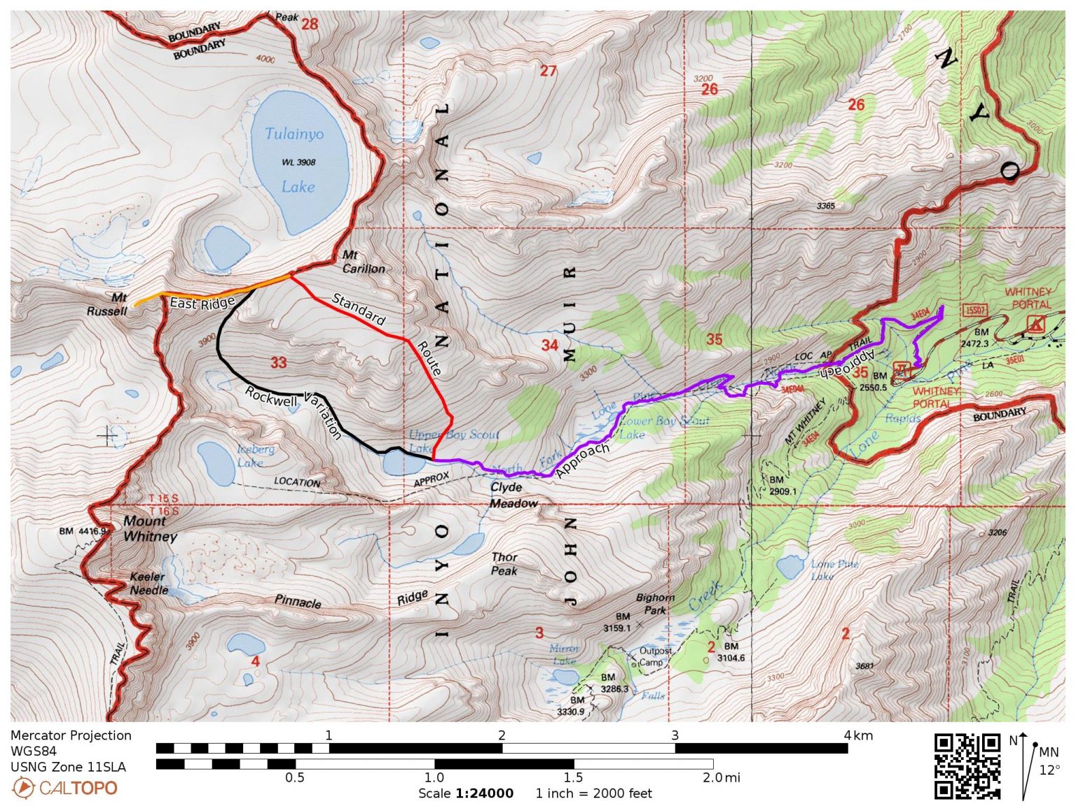 Mount Russell via The East Ridge - Backcountry Sights