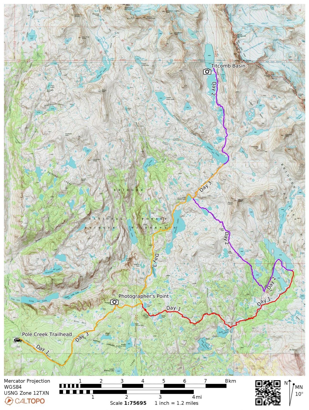 Titcomb Basin Backpacking Loop - Backcountry Sights