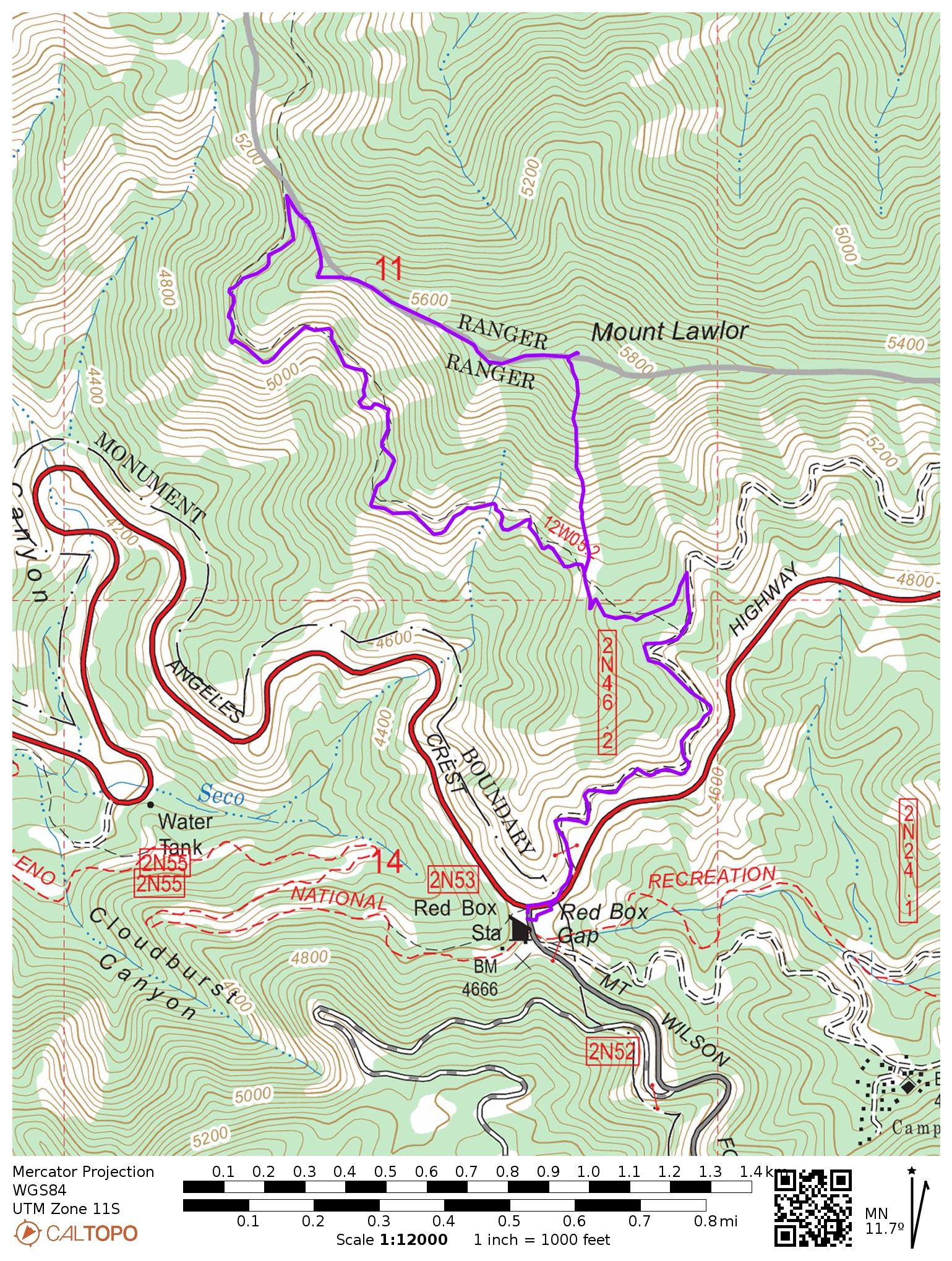 Mount Lawlor - Backcountry Sights