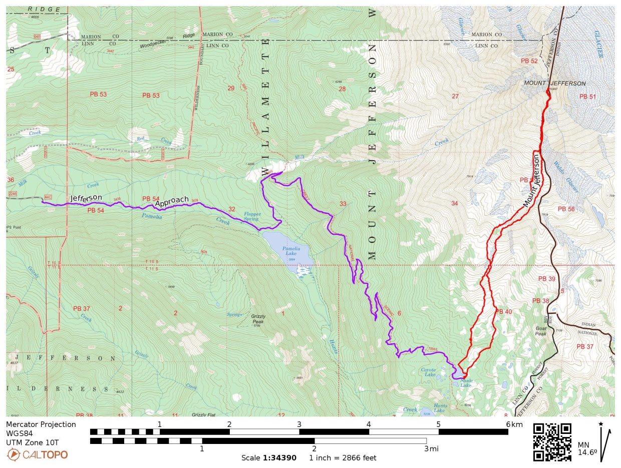 Mount Jefferson - Backcountry Sights