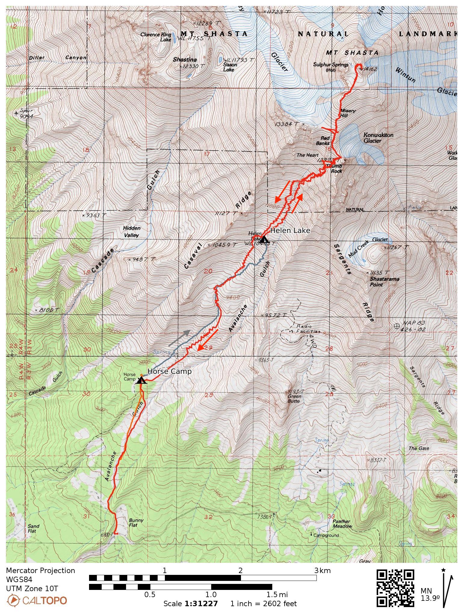 Mount Shasta via Avalanche Gulch - Backcountry Sights